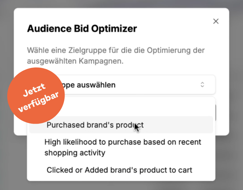 Booste jetzt deine Amazon Zielgruppe mit dem Audience Bid Optimizer!